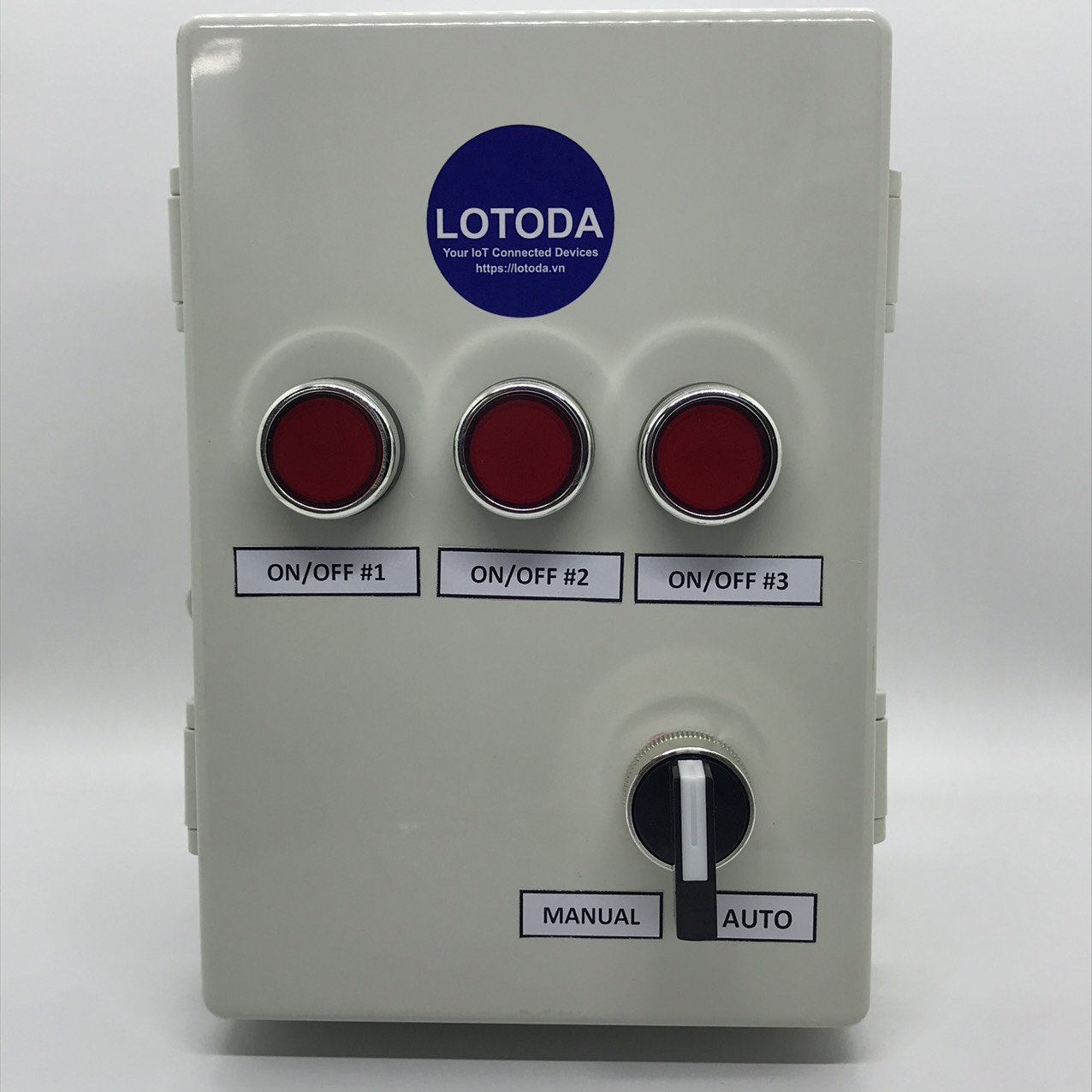 Box Công Tắc LOTODA Wifi 3 Kênh Điều Khiển Theo Nhiệt&Ẩm