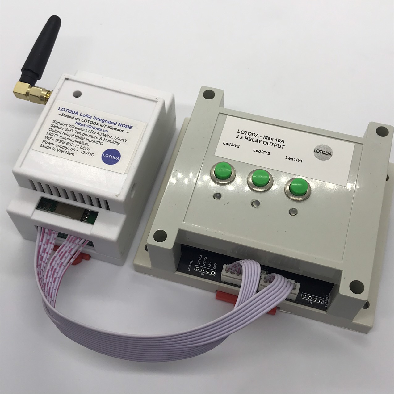 Thiết bị IoT LoRa Integrated Node - 03 Output Relay ON/OFF