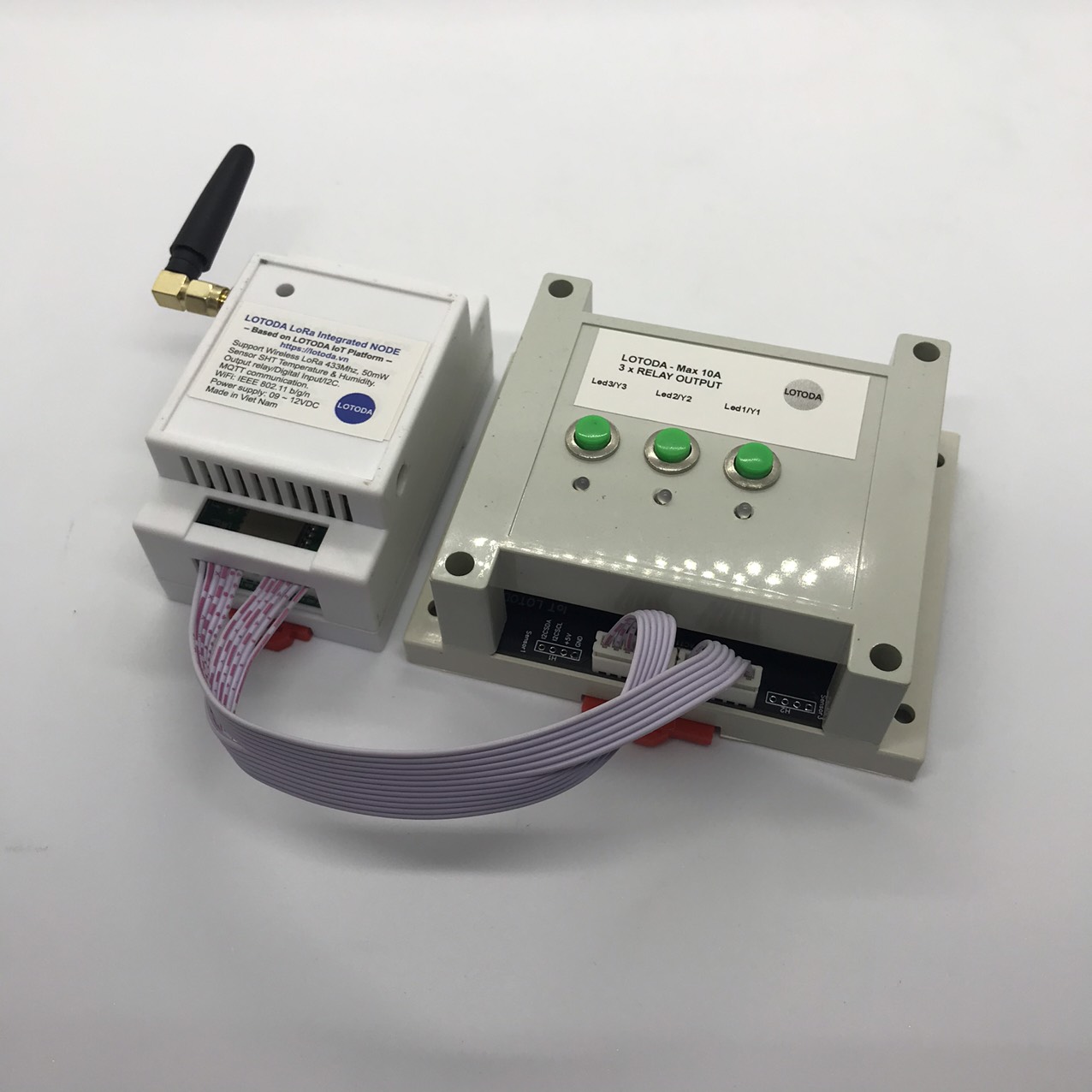 Thiết bị IoT LoRa Integrated Node - 03 Output Relay ON/OFF