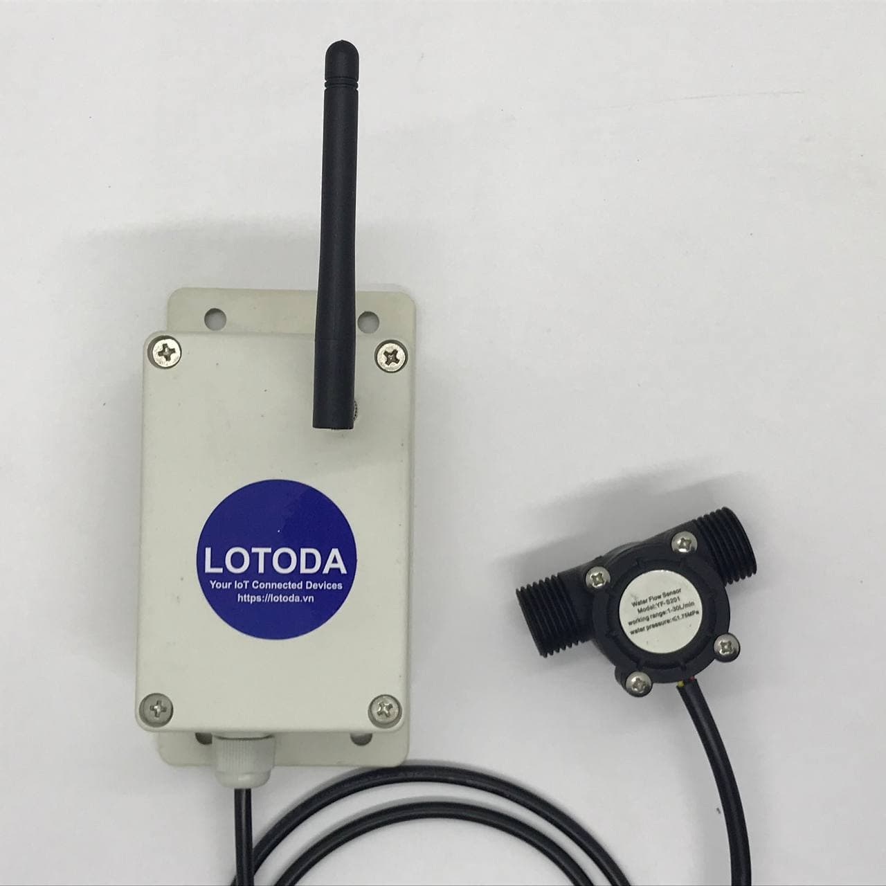 Thiết bị IoT LoRa Sensor Node - Đo Lưu Lượng