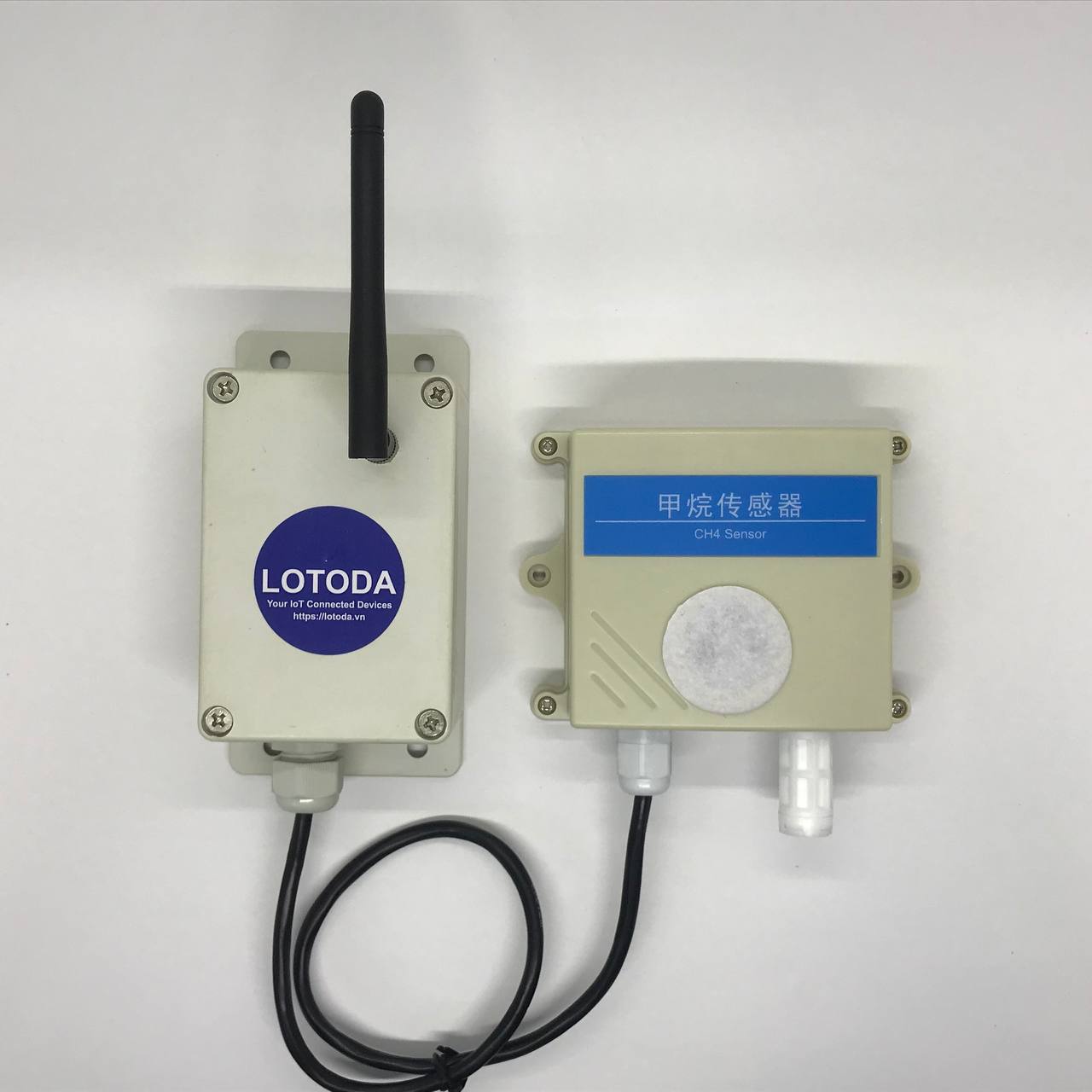 Thiết bị IoT LoRa Sensor Node - Cảm Biến Khí CH4